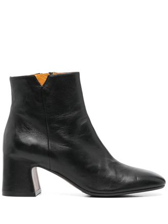 Mara Bini bottines en cuir 60 mm - Noir