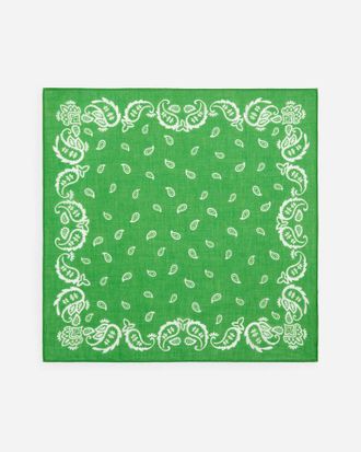 Arket Bandana Aus Baumwolle -Gr&uuml;n