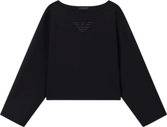 Emporio Armani Femme, Pulls, Noir, Taille: 36 FR Ew003182Af10002