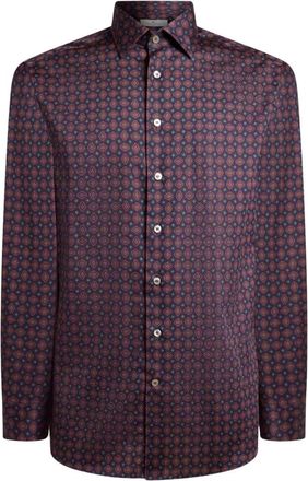 Etro Hemd mit Print - - Shirts - Herren - Mehrfarbig - 2XL