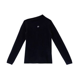 Karl Lagerfeld Eleganter Kaschmirpullover - - Knitwear - Damen - Schwarzk - S