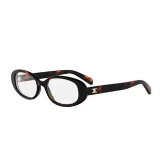 Celine CL50180I Oval Frame Eyeglasses - Black