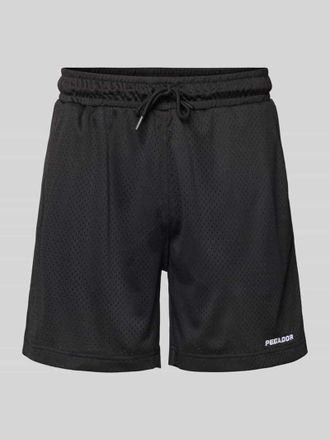 Pegador Shorts mit Label-Stitching