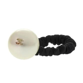 Chanel Pre-owned Stoff haarspangen - - Pre-owned - Damen - Wei&szlig; - ONE SIZE
