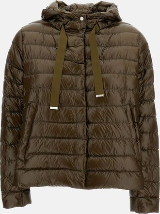 Herno Ultraleichte Nylon-daunenjacke