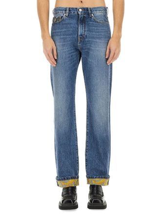 Versace 100% Cotton Jeans - Blue