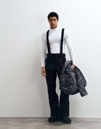 Dare 2B wasserdichte Salopette Achieve III in Schwarz