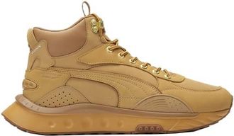 Puma Wild Rider Baskets montantes &agrave; lacets pour homme, marron, 11 US
