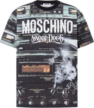 Moschino unisex, Tops, Noir, Taille: M Summer of Sound T-shirt