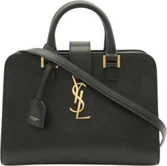 Saint Laurent Sac &agrave; main vintage doccasion - Femme - Pre-owned - Noir - Taille: ONE Size