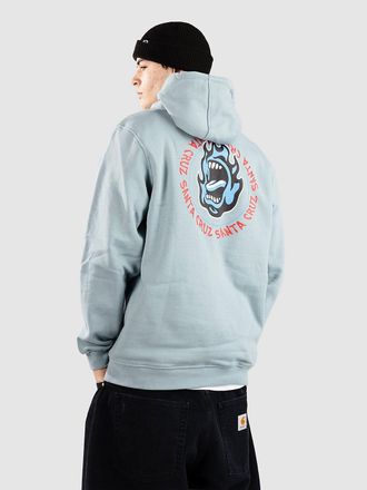 Santa Cruz BT Ringed Screaming Flame Sweat &agrave; capuche bleu