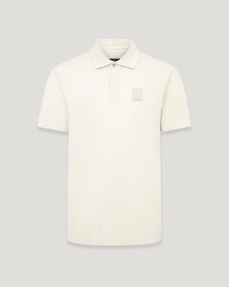 Belstaff Kurator Polohemd F&uuml;r Herren Baumwollpiqu&eacute; Birkenwei&szlig; 2xl