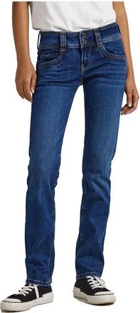 Pepe Jeans London Gen-Jeans für Damen, Blau (Denim-xv2), 30W x 32L