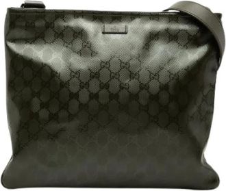 Gucci Pre-owned Vintage Crossbody Bag - - Pre-owned - Damen - Gr&uuml;n - ONE SIZE