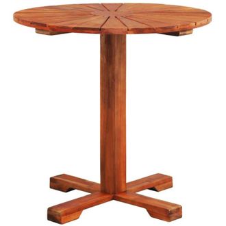 vidaXL Bistrotisch 70x70 cm Massivholz Akazie Vidaxl