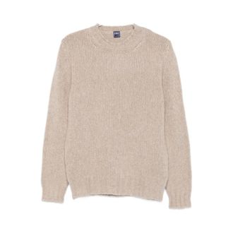 Fedeli Stylischer Pullover Mu006411 - - Knitwear - Herren - Braun - M