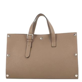 Herm&egrave;s Pre-owned Cuir sacs-main - Femme - Pre-owned - Gris - Taille: ONE Size