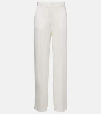 Stella McCartney Pantalon ample en satin