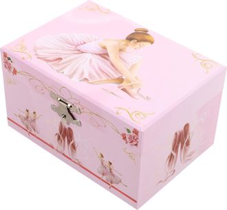 Cabilock Ballerina-spieluhr Mit Rotierender T&auml;nzerin Musik-schmuckschatulle F&uuml;r M&auml;dchen Schmuck-organizer F&uuml;r Junge M&auml;dchen Geschenkidee Und Dekoration F&uuml;r Sch