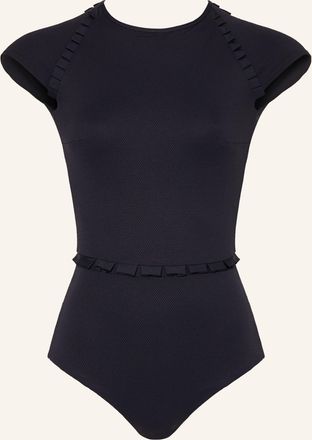 Mymarini Mymarini High-Neck-Badeanzug No 1 Zum Wenden Mit Uv-Schutz 50+ schwarz