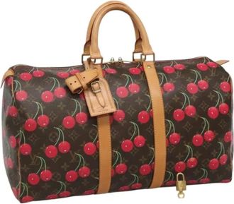 Louis Vuitton Pre-owned Toile sacs-louis-vuitton - Femme - Pre-owned - Brun - Taille: ONE Size