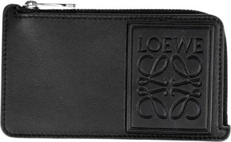 Loewe Porte-cartes doccasion - Femme - Pre-owned - Noir - Taille: ONE Size