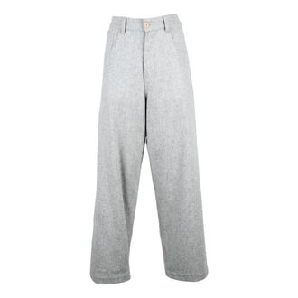 JEJIA Gigi Weite Hose - - Trousers - Damen - Grau - S