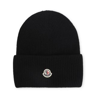 Moncler Femme, Accessoires, Noir, Taille: ONE Size Chapeau dHiver Noir Accessoires