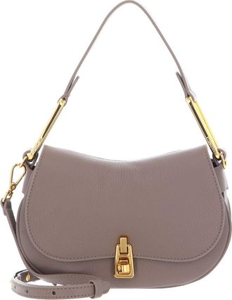 Coccinelle Magie Soft Shoulderbag Grained Leather Warm Taupe