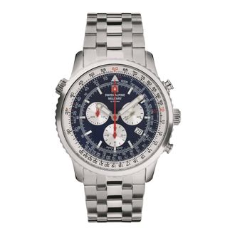 Swiss Alpine Military Montre Chronographe - Homme - Accessoires - Gris - Taille: ONE Size