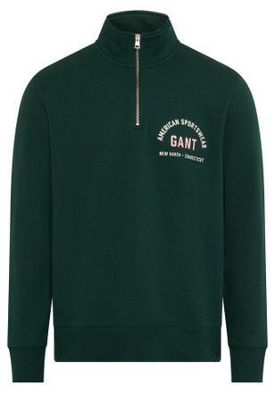 GANT Sweatshirt Stehkragen mit Rei&szlig;verschluss