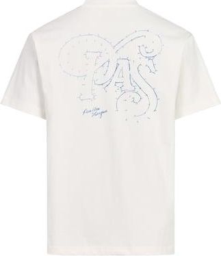 Pas Une Marque T-shirt ample imprim&eacute; en coton
