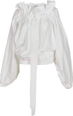 Patou Femme, Blouses et Chemises, Blanc, Taille: 36 FR Blouse