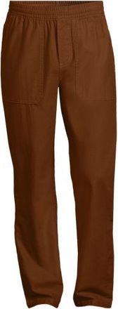 Lands End Utility-Hose mit Schlupfbund, Herren, Größe:XXL 76 regular, Braun, Baumwolle, by Lands End