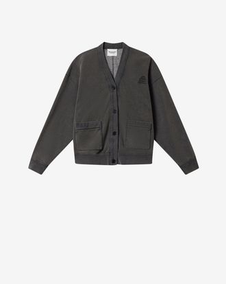 Isabel Marant Jacke Stephy - Damen - Schwarz Gewaschen - Gr&ouml;&szlig;e 34 - Marant &Eacute;toile