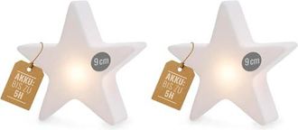 8 Seasons design LED Stern Mini-Leuchte Shining Star Micro XS - Dekolampe 9 cm - kabellos mit Akku, USB-C aufladbar - Tischdeko, Adventsbeleuchtung, leuchtende 