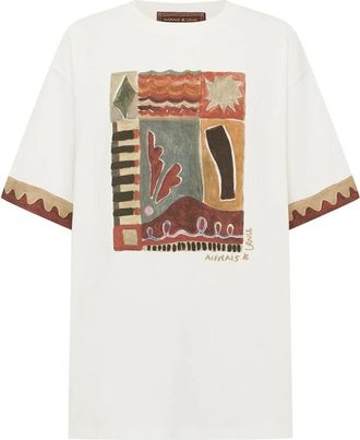 Alemais Femme, Tops, Blanc, Taille: 36 FR Michelle Classic Tee