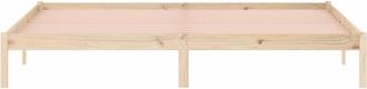 Generic Kleines Einzelbettgestell aus Massivem Kiefernholz - Stabile Sperrholzlatten, Ideal f&uuml;r Schlafzimmer (193 x 203 cm)