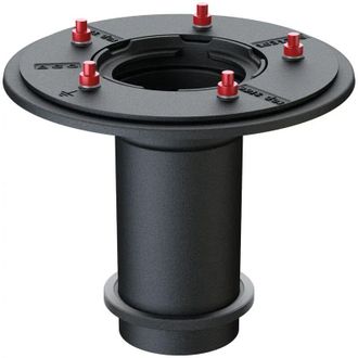 Aco Dachablauf Passavant Spin Oberteil DN70/DN100/Jet DN50 Guss/Pressflansch, 7047.10.22