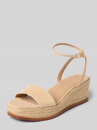 Lauren Ralph Lauren Wedges aus Leder mit Logo-Detail Modell LEONA