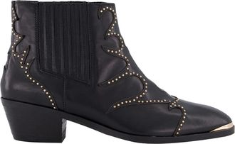 Toral Shoes Stiefel - Dames TL-Sonia Punk - Gr. 37 (EU) - in Schwarz - für Damen