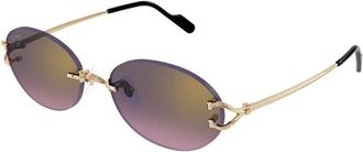 Cartier Damen, Accessories, Gelb, 55 MMGr&ouml;&szlig;e