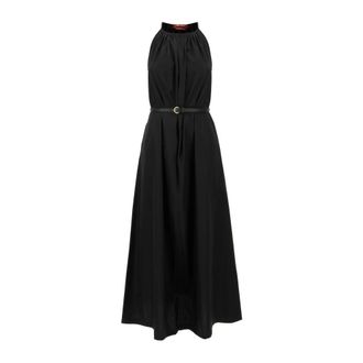 Max Mara Mstzuppa 004 Maxikleid - - Dresses - Damen - Schwarzk - 2XS