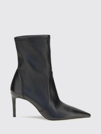 Stuart Weitzman Bottines Power en cuir de veau lisse avec talon aiguille