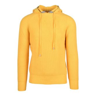 KANGRA Woll-Hoodie - - Sweatshirts & Hoodies - Herren - Gelb - L