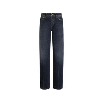 Dolce & Gabbana Femme, Jeans, Bleu, Taille: 38 FR 5 Poches Pantalon Variante Abbinata