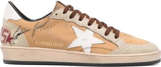 Golden Goose Homme, Chaussures, Brun, Taille: 45 EU Star Detail Suede Baskets