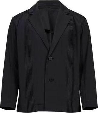 Issey Miyake Veste droite col tailleur