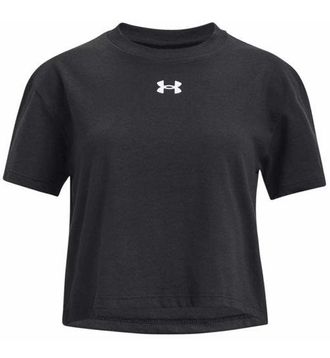 Under Armour Crop Sportstyle Logo Jr - T-Shirt - M&auml;dchen