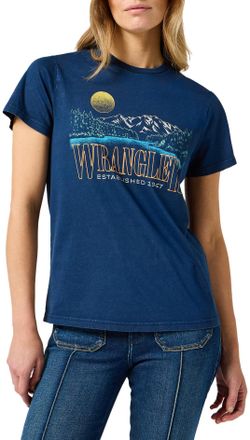 Wrangler Graphic Tee Tshirt f&uuml;r Damen